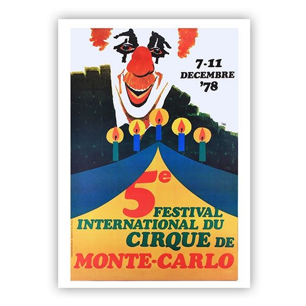 Cirque Monte-Carlo CR4 Poster – Official Ringling Bros. and Barnum ...